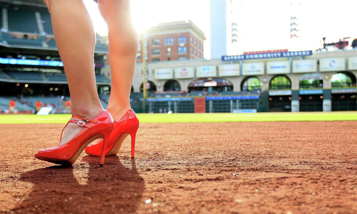 Julia Morales' shoes are a home run