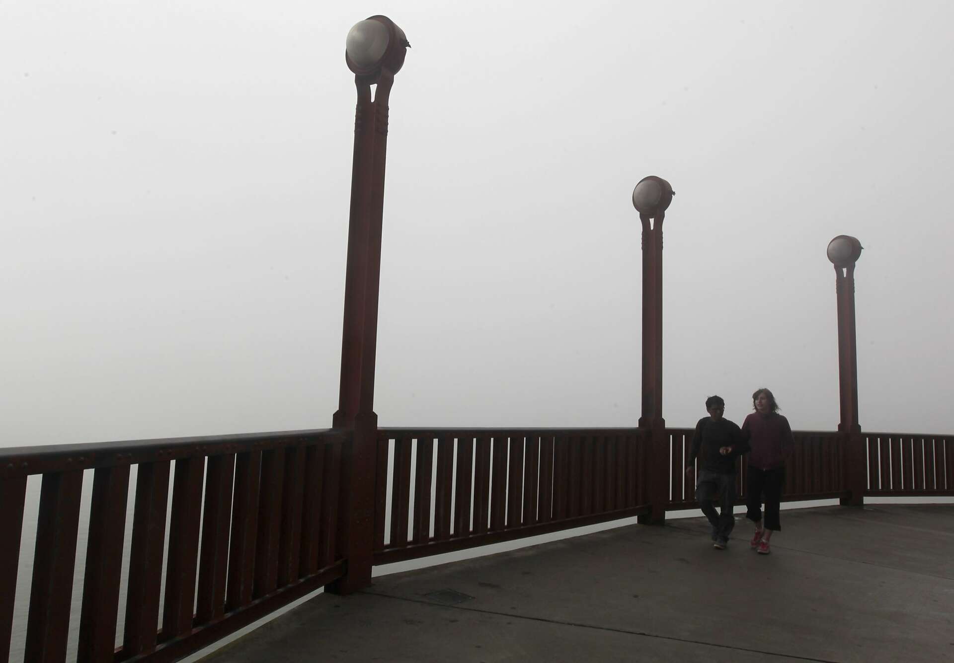 Walking the Golden Gate Bridge suicide watch with 'Angel' volunteers