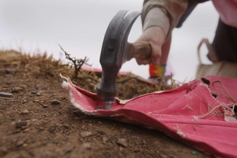 Pink Triangle installed on Twin Peaks for S.F. Pride 2014 - SFGATE