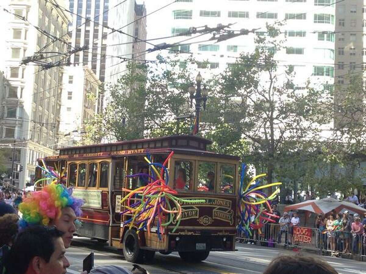 Thousands celebrate as S.F. gay parade proudly marks 44 years