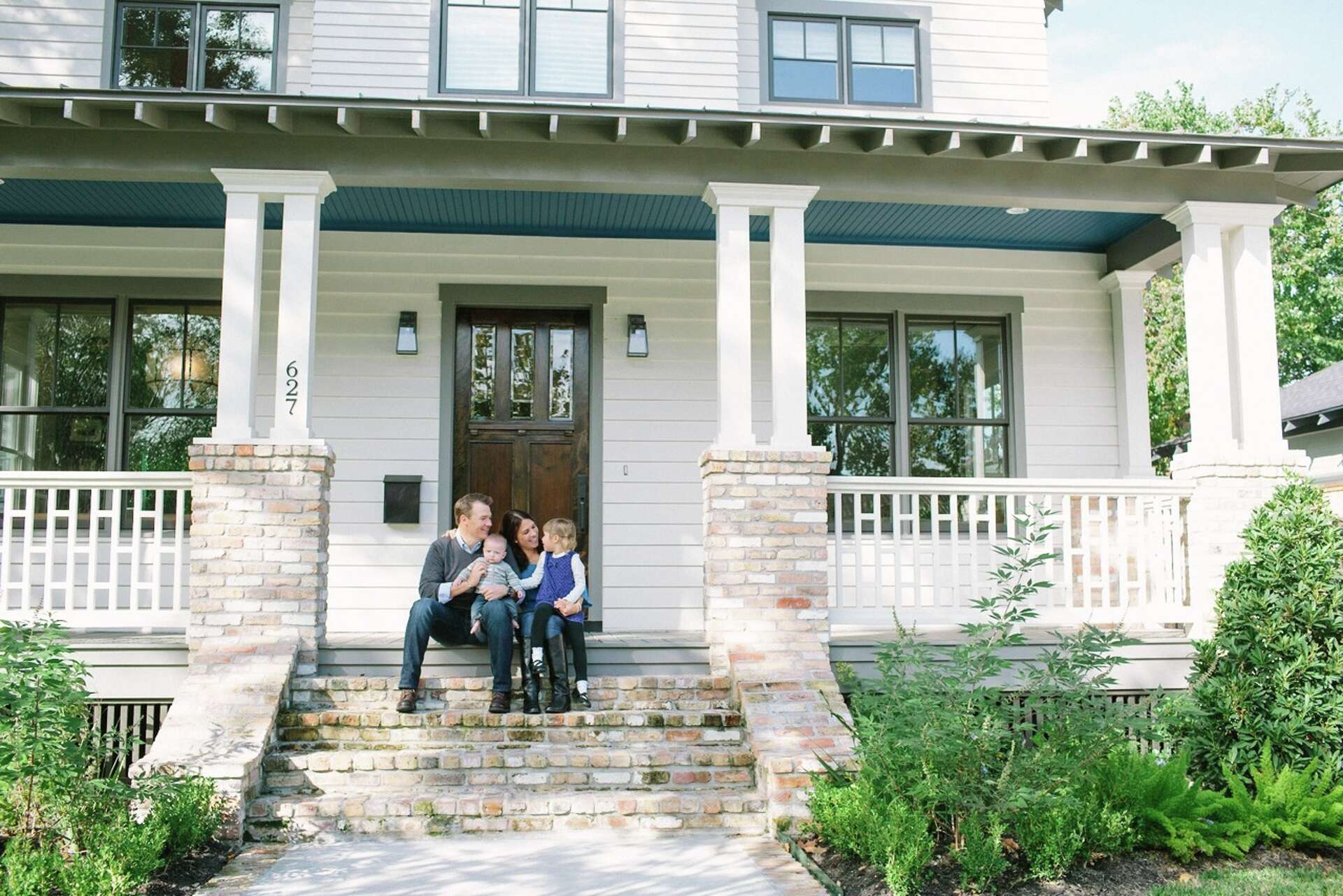 Heights craftsman-inspired home mixes traditional and modern