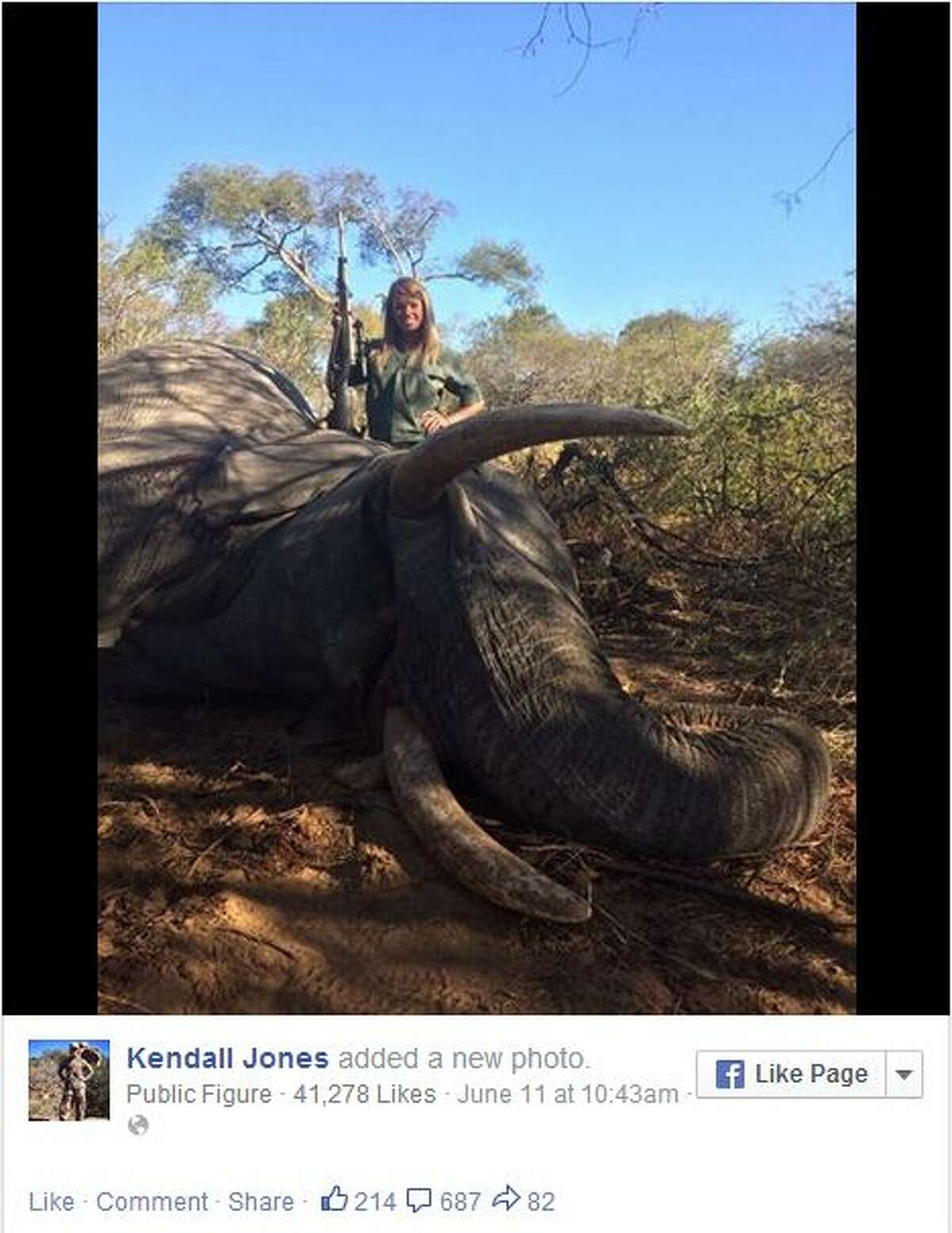 Texas huntress stirs controversy with photos of African kills