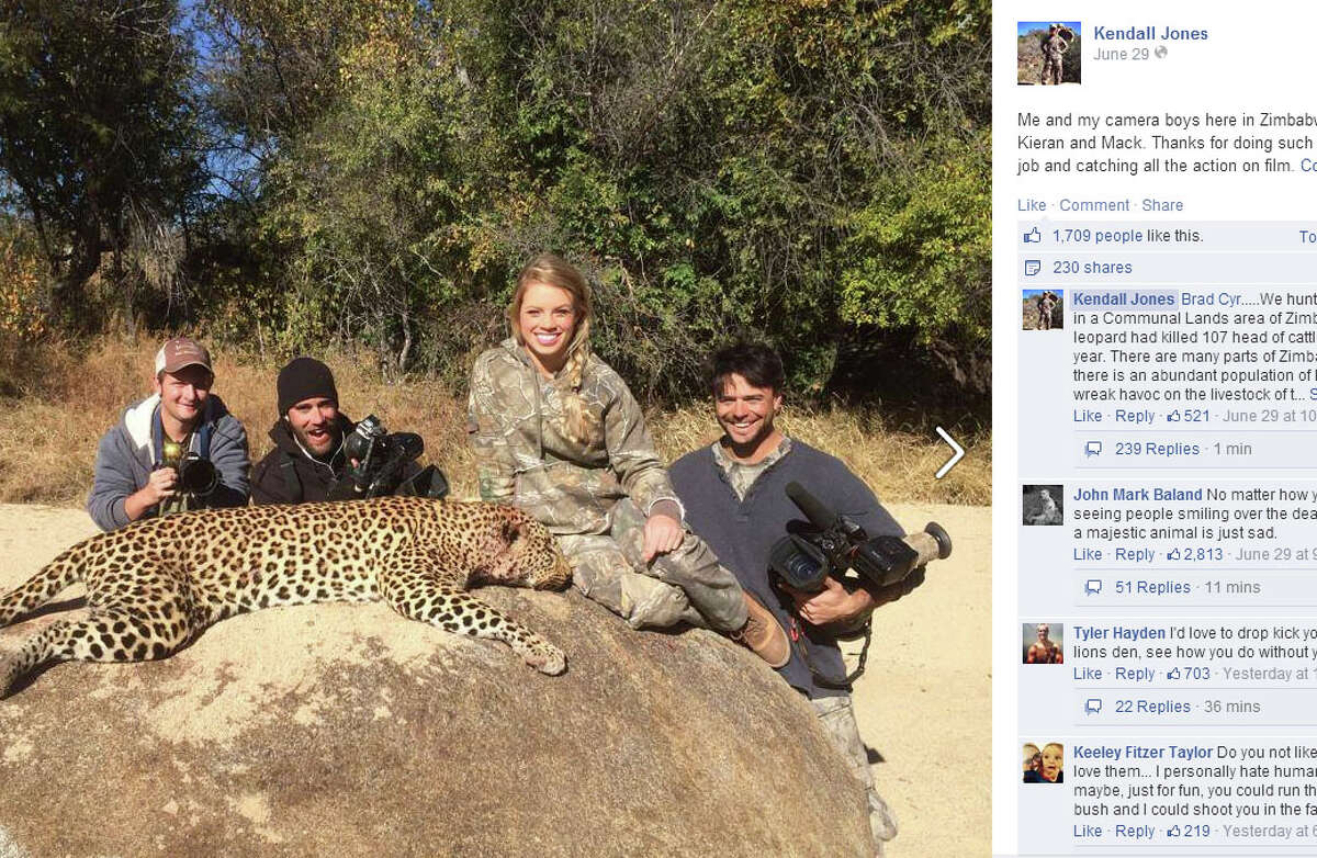 Texas huntress stirs controversy with photos of African kills