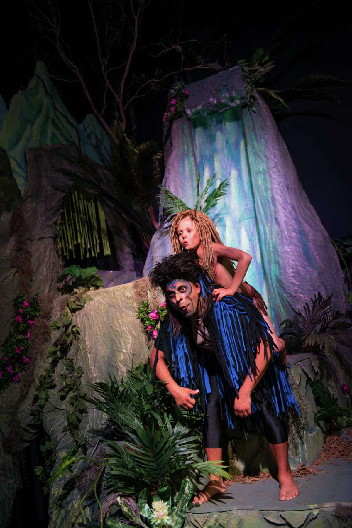 Creating a home for 'Tarzan' and making him fly