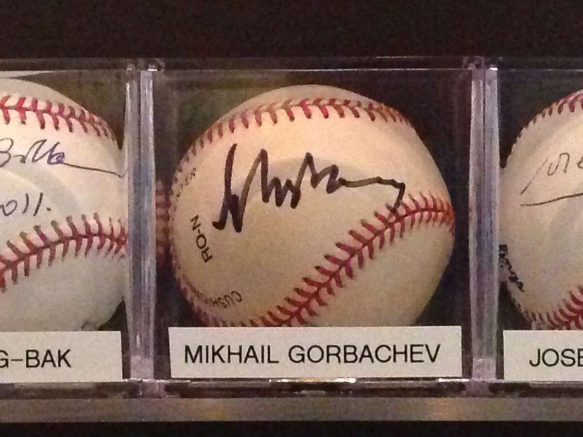 Man's odd baseball collection on display in Austin