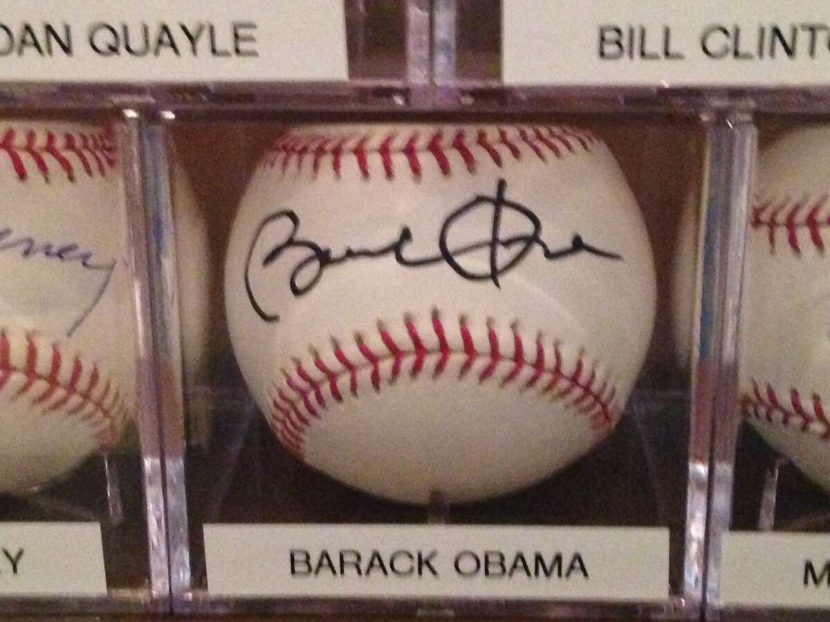 Man's odd baseball collection on display in Austin