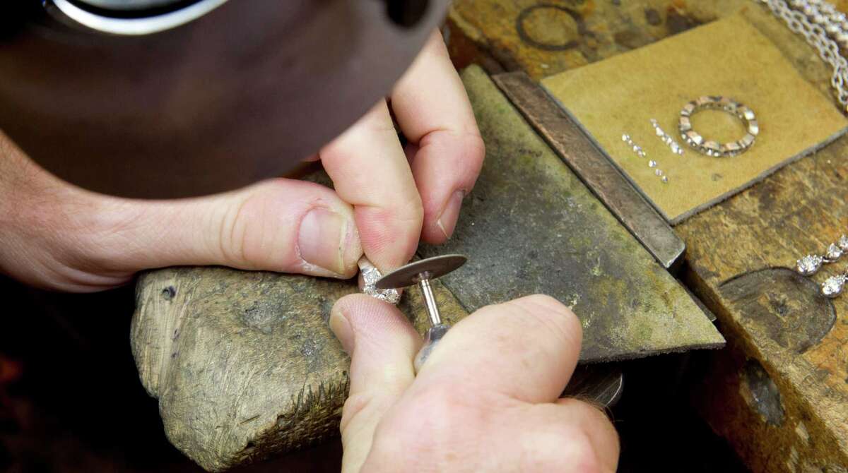 Goldsmith sculpts jewelry for generations to come