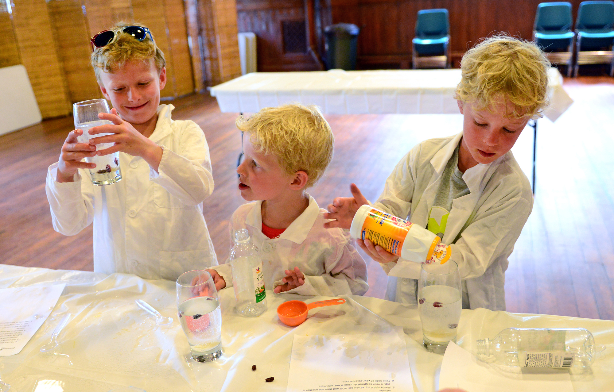 Dancing spaghetti? Kids use their noodles to do pasta two-step at the ...
