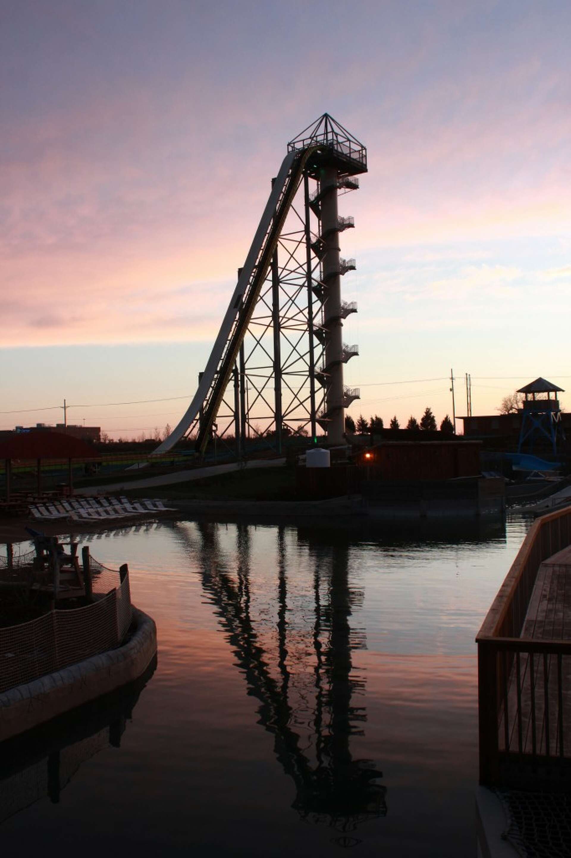 This is what it looks like to ride the world's tallest water slide, the ...