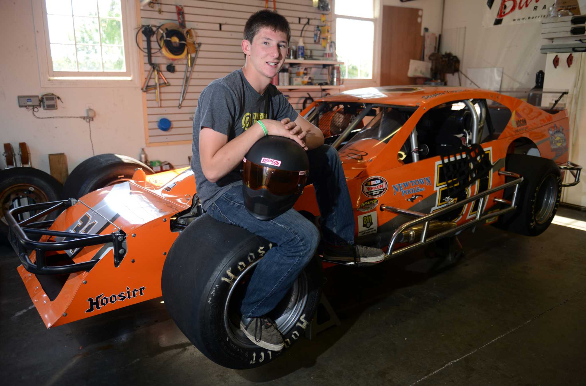 Newtown teen is a NASCAR racer