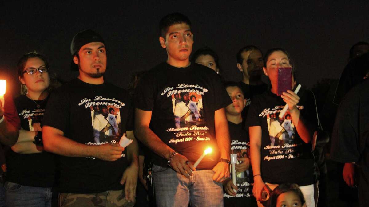 Hundreds hold vigil for young man found dead last week
