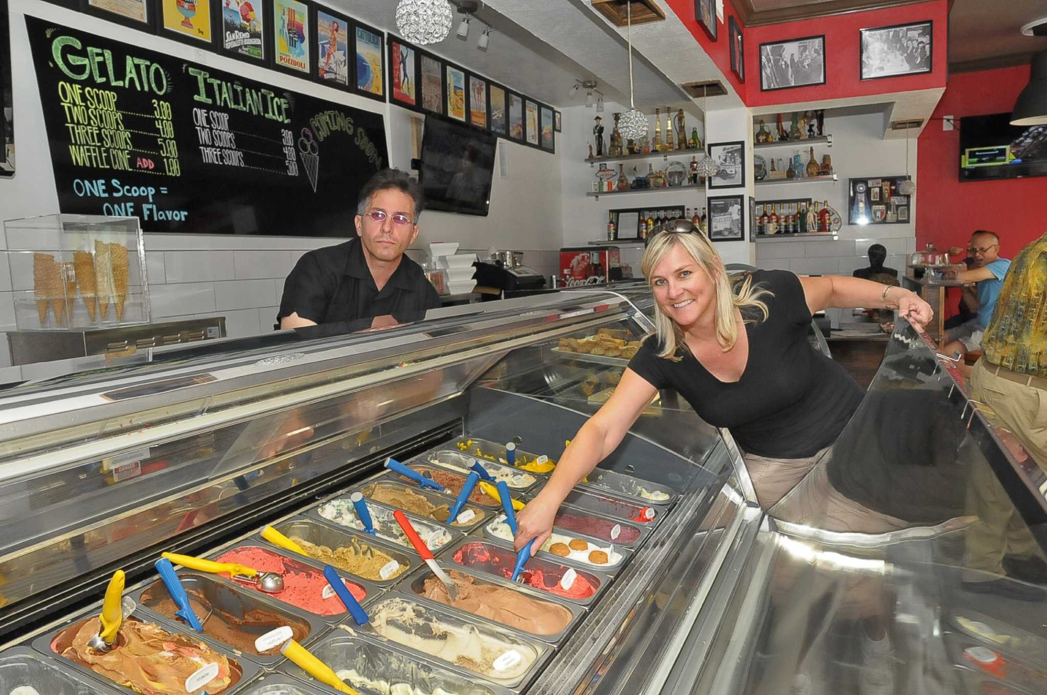 Shop's gelato tastes sweet in summer heat