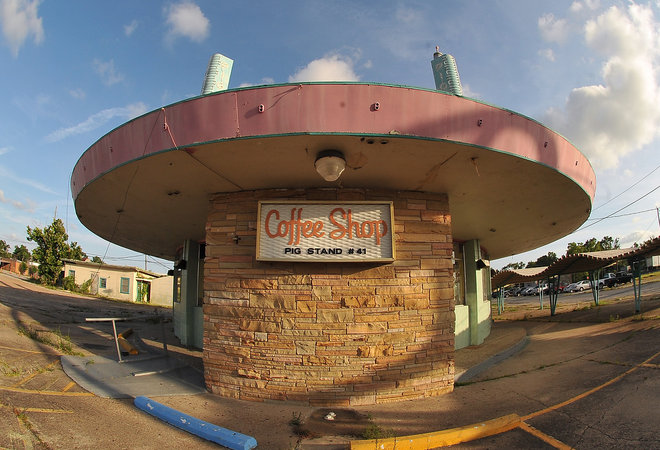 Pig Stand No. 41 goes to market