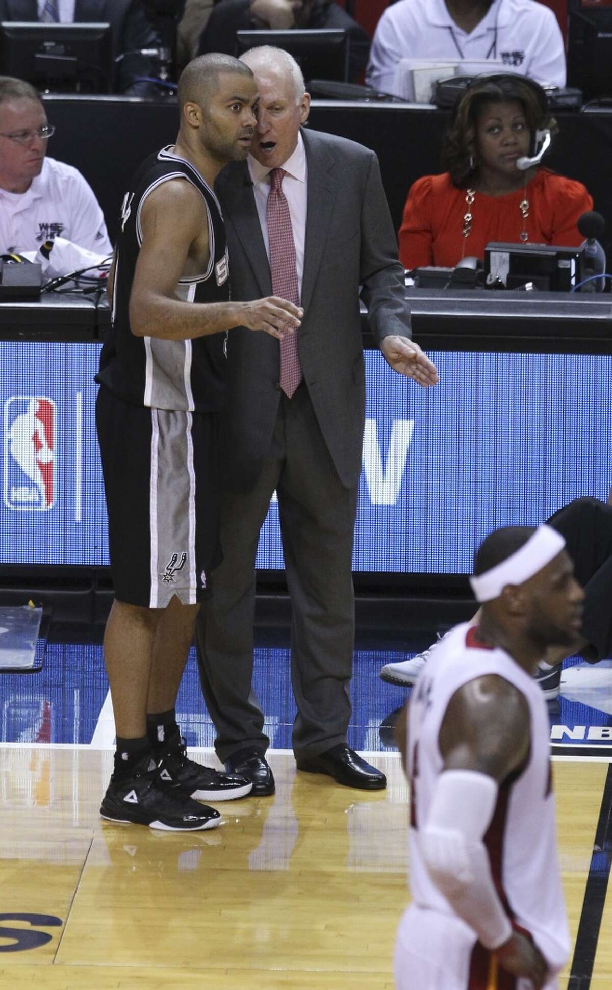 Spurs coach Gregg Popovich over the years