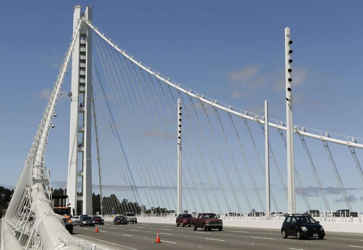 New Bay Bridge span's dirty secret: stains with a big bill
