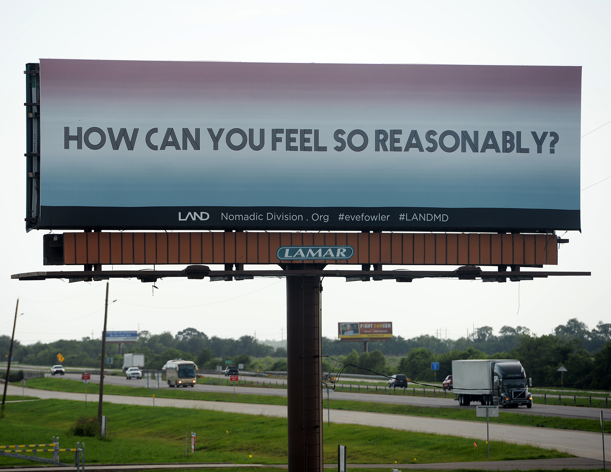 Drive-by art installed in Beaumont
