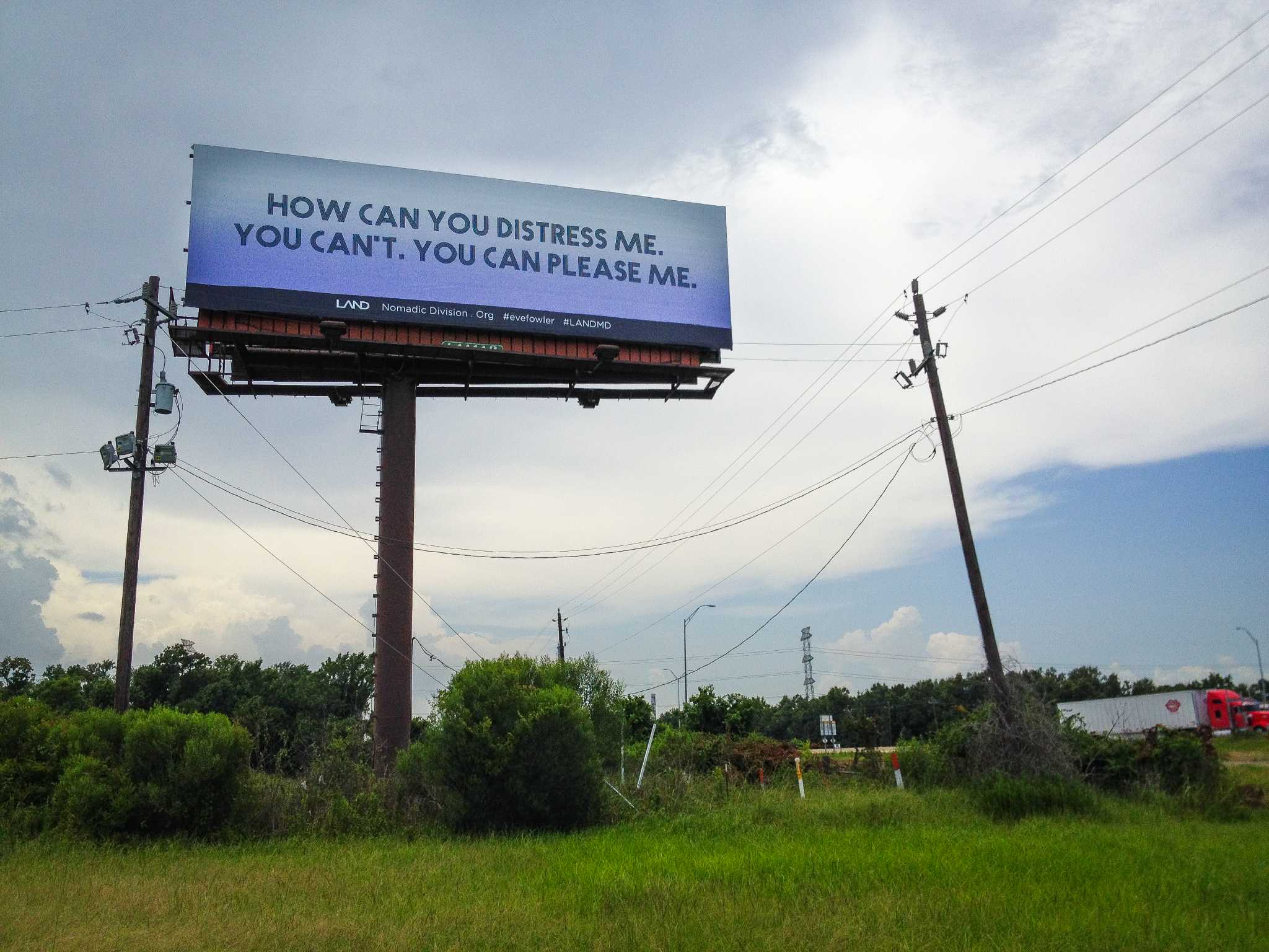 Exploring manifest destiny through Gertrude Stein and I-10 billboards