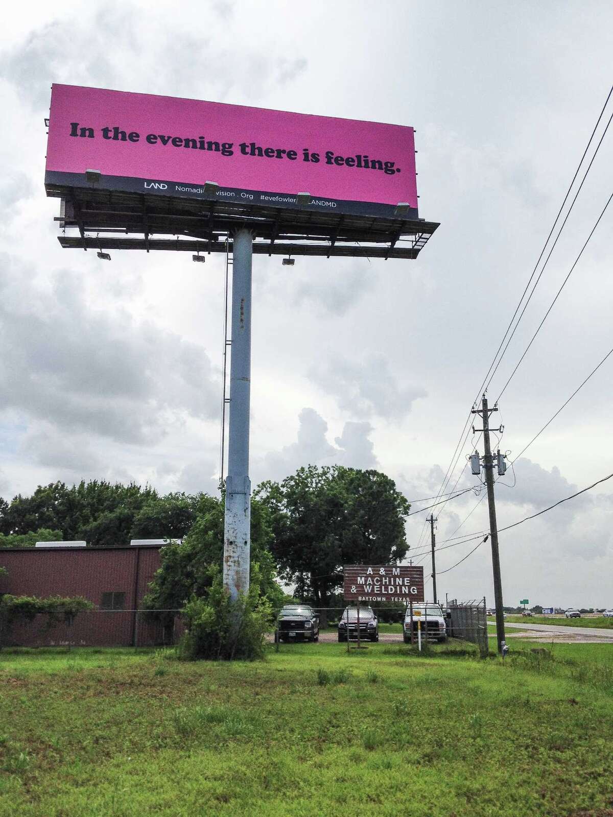 Exploring manifest destiny through Gertrude Stein and I-10 billboards