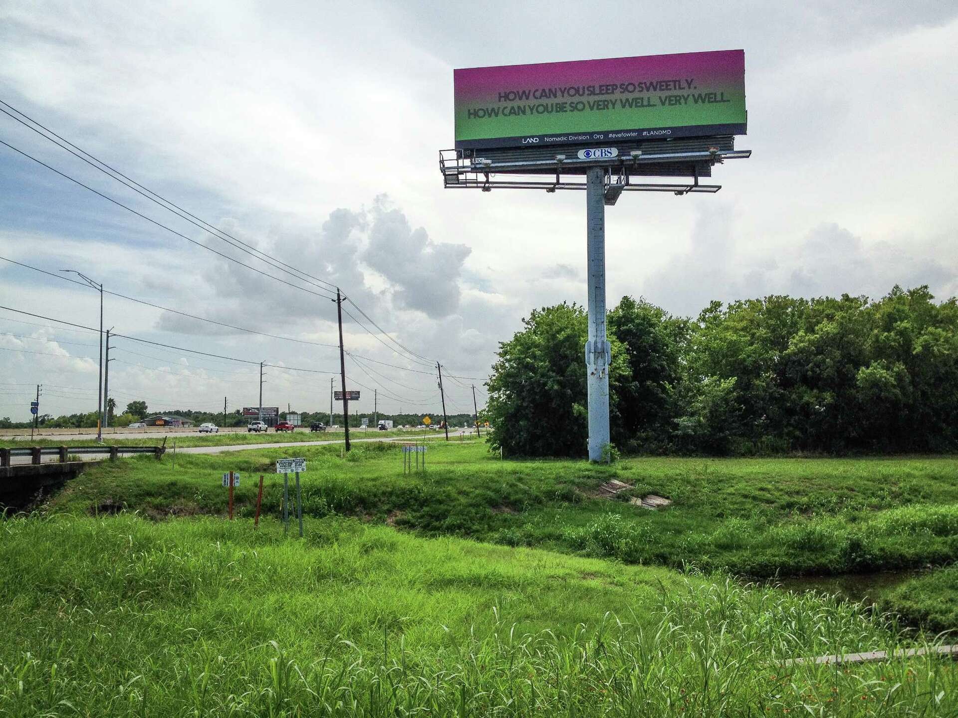 Exploring manifest destiny through Gertrude Stein and I-10 billboards