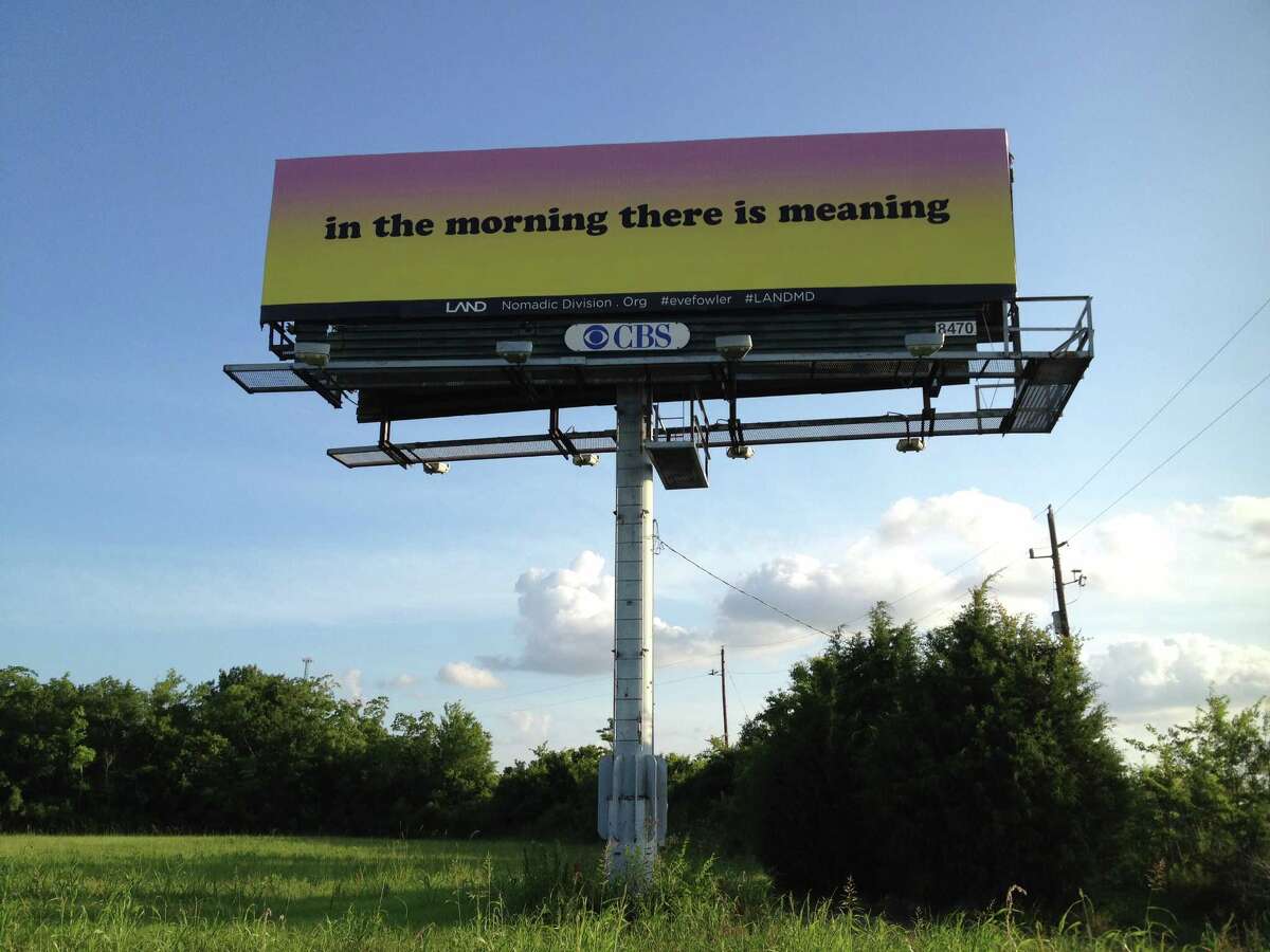Exploring manifest destiny through Gertrude Stein and I-10 billboards