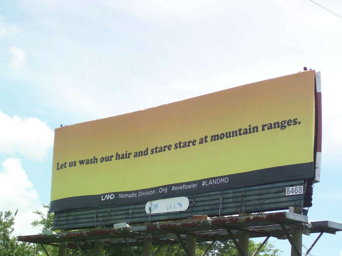Exploring manifest destiny through Gertrude Stein and I-10 billboards