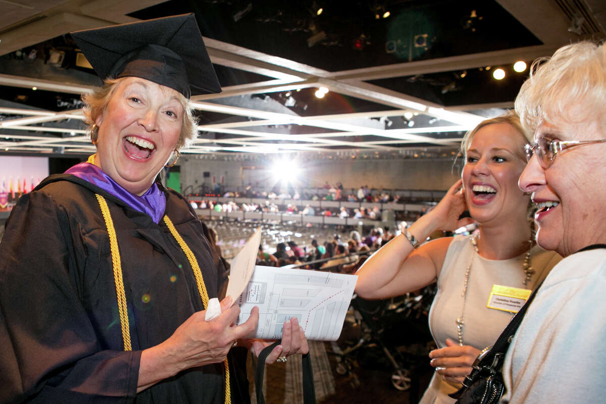 Excelsior College graduates receive diplomas