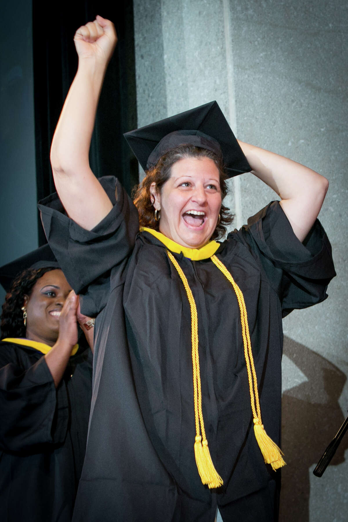 Excelsior College graduates receive diplomas