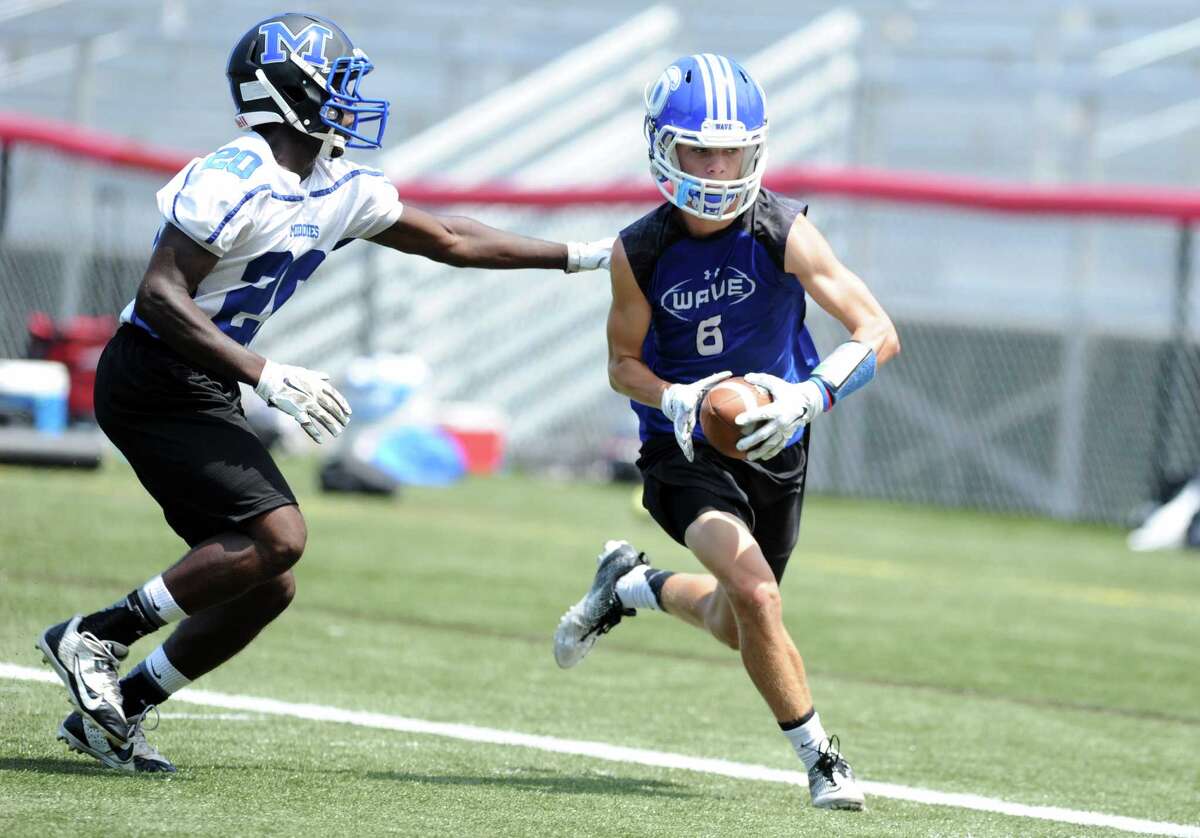 Area teams get first-look at new QBs at Grip It & Rip It