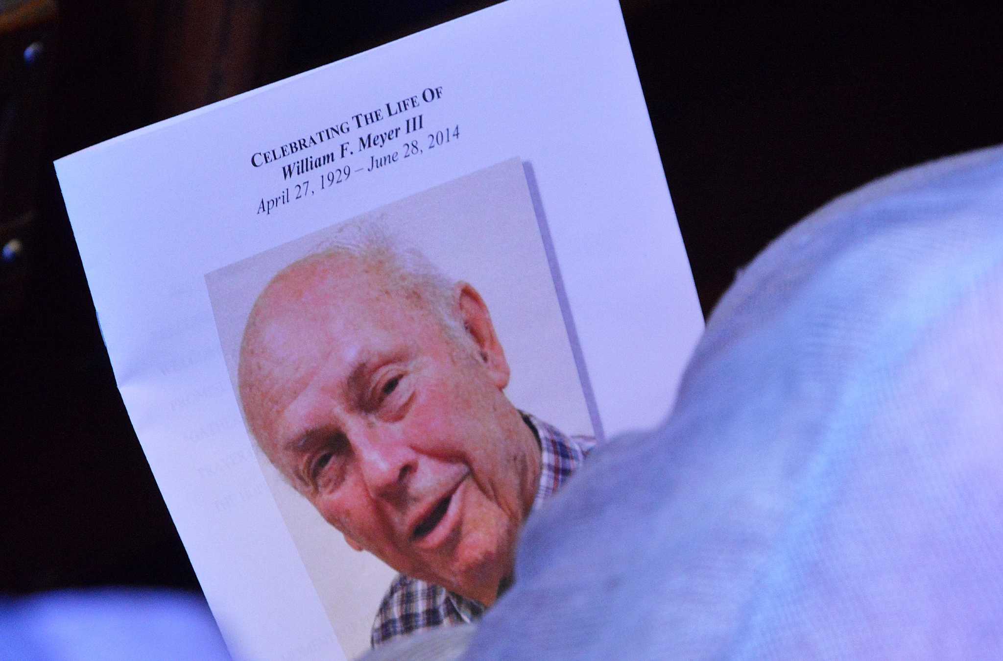 Bill Meyer's community legacy paid tribute at memorial service