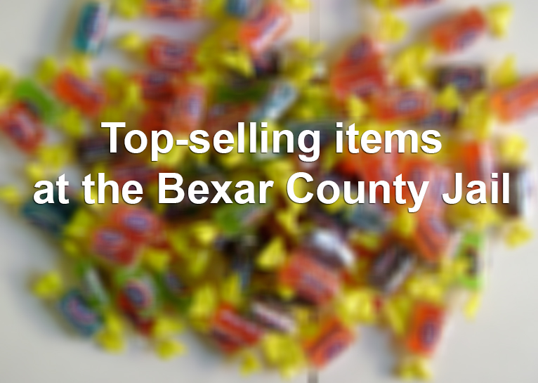 Most popular items sold to inmates at Bexar County Jail
