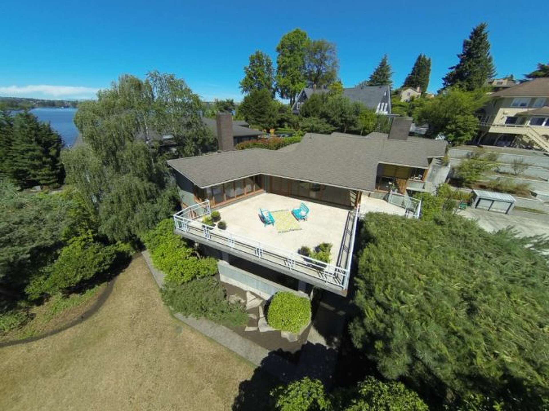 Notable mid-century in unique location for sale