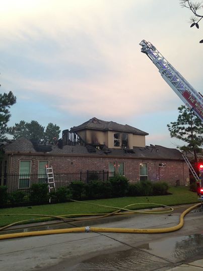 Reports: Lightning blamed for house fire