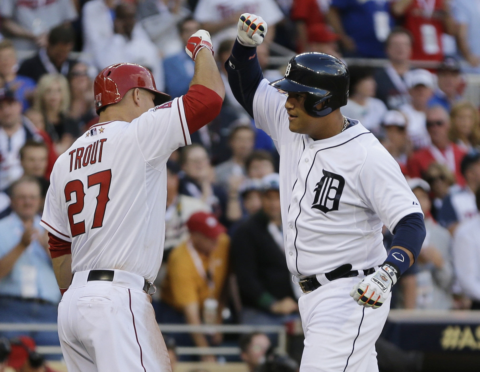 Jeter, Trout steal show in AL victory