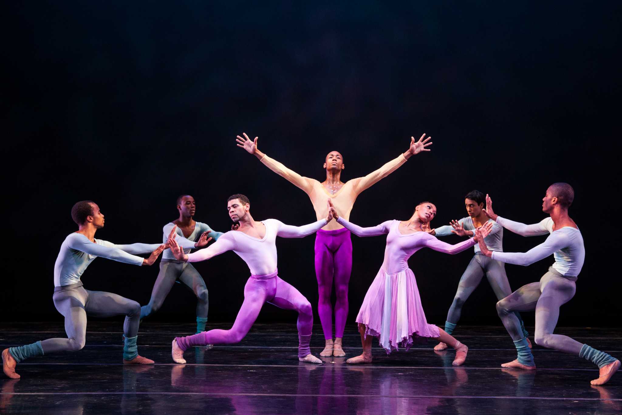 A ballet star, now commanding the backstage