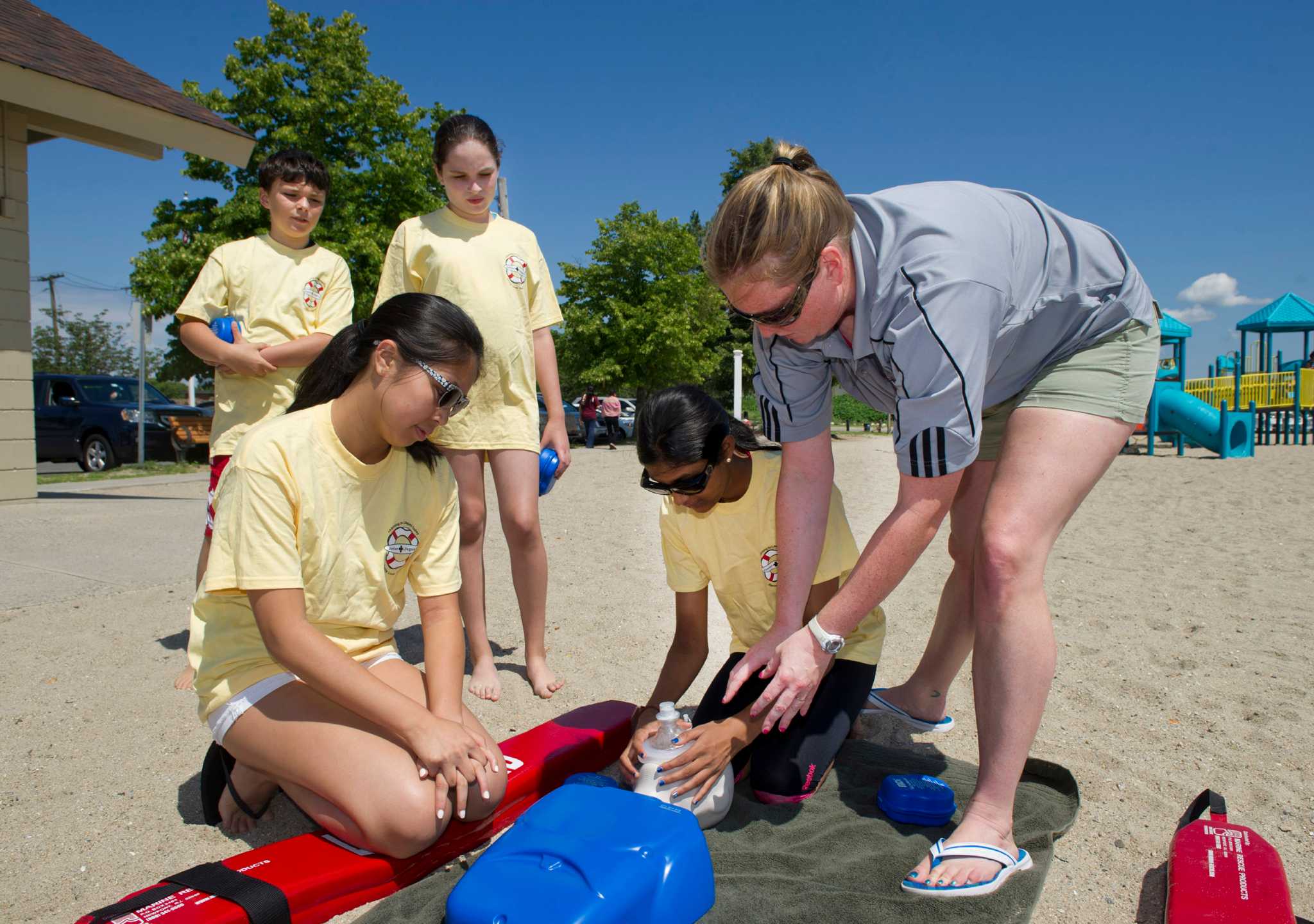 Stamford's junior lifeguards ready for action