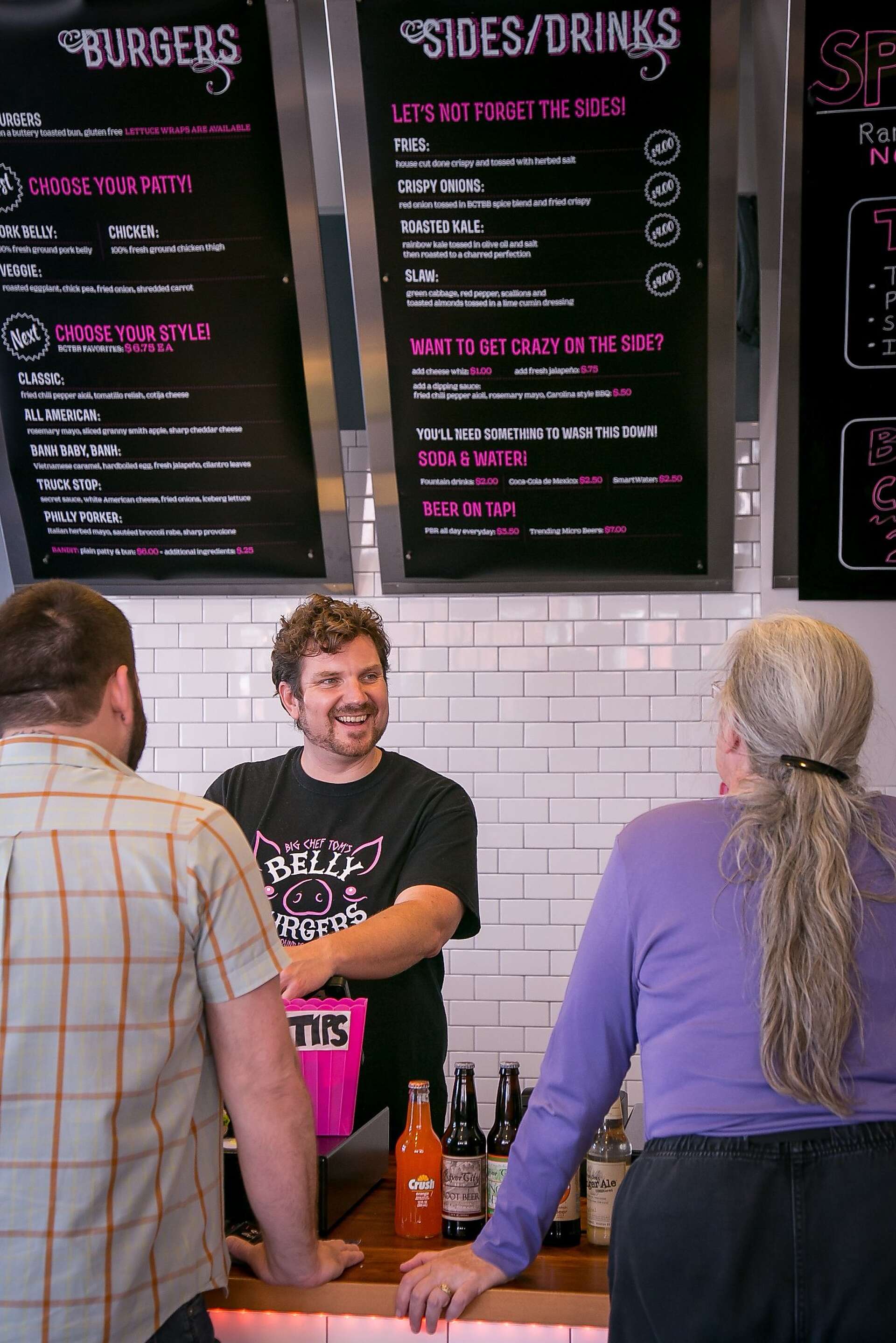 Big Chef Tom's Belly Burgers, S.F.: Porky goodness in SoMa