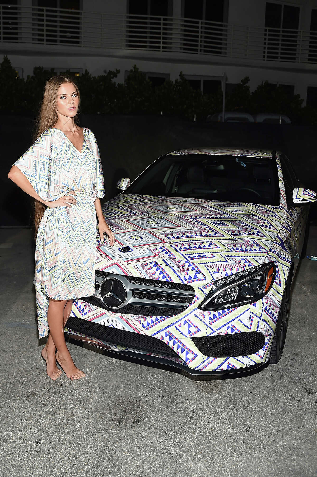Mercedes-Benz Fashion Week Swim kicks off with art cars