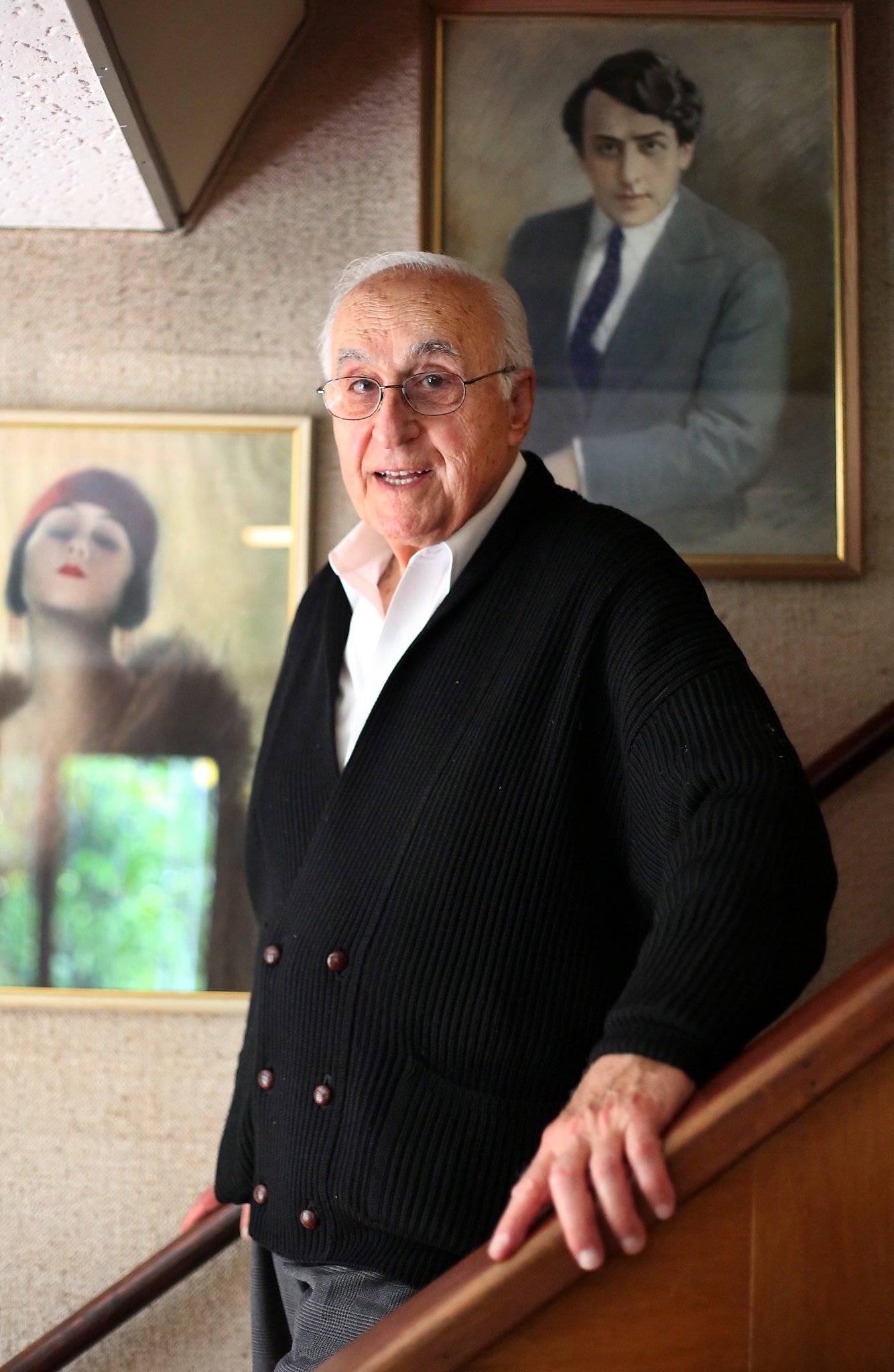 North Beach writer Alessandro Baccari, 86, keeps long hours