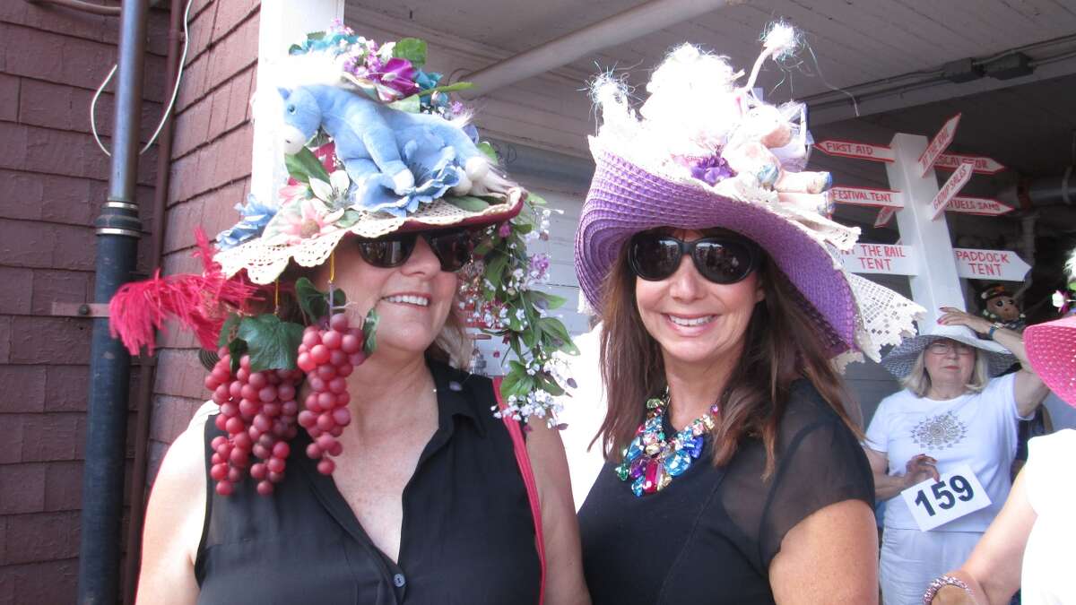 SEEN: Hat Contest at Saratoga Race Course 2014