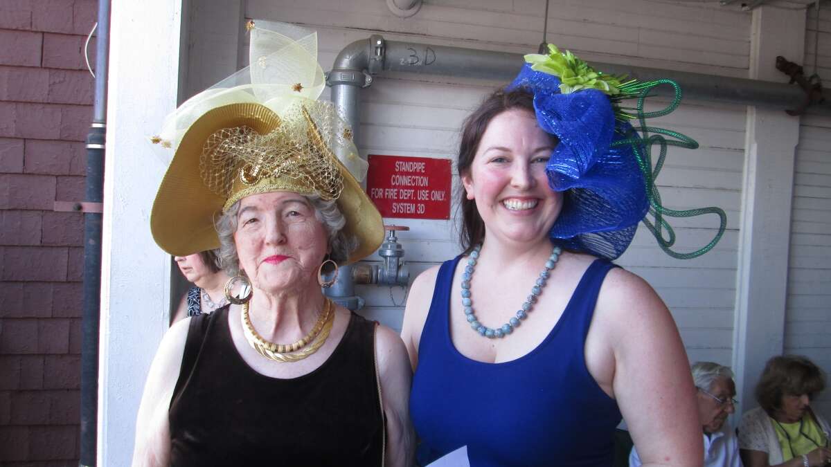 SEEN: Hat Contest at Saratoga Race Course 2014