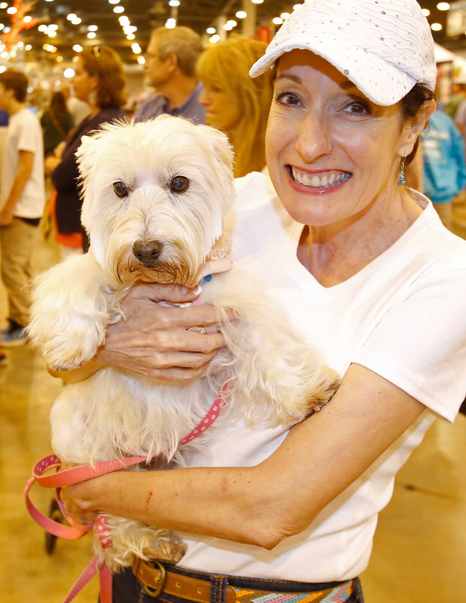Pet owners bring their four-footed friends to the Houston dog show