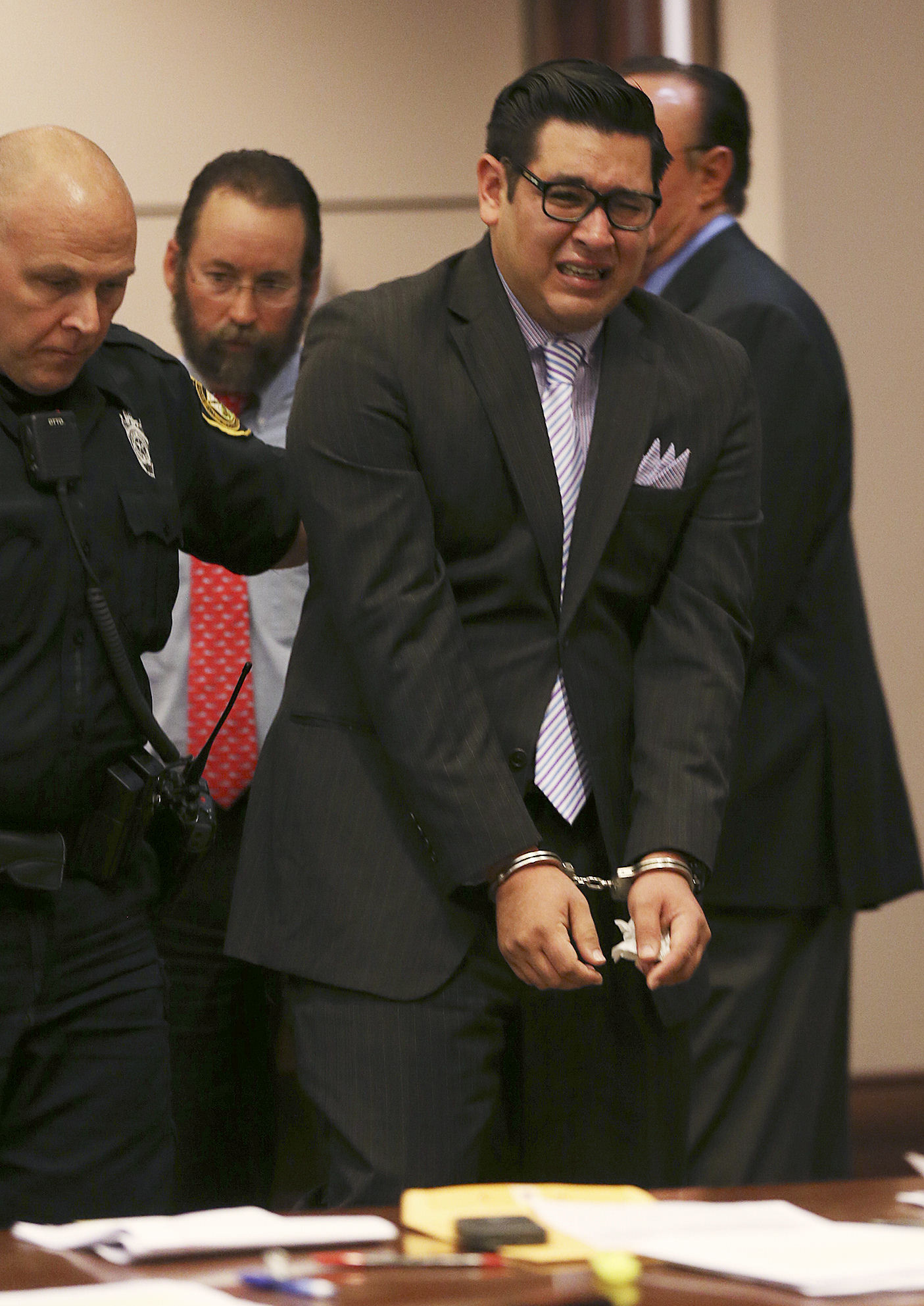 Drunken driver sentenced for crash that severed cop's leg