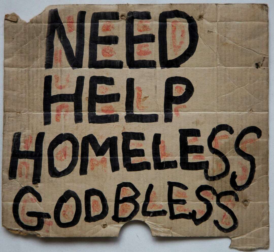 Texas man travels country to buy homeless signs