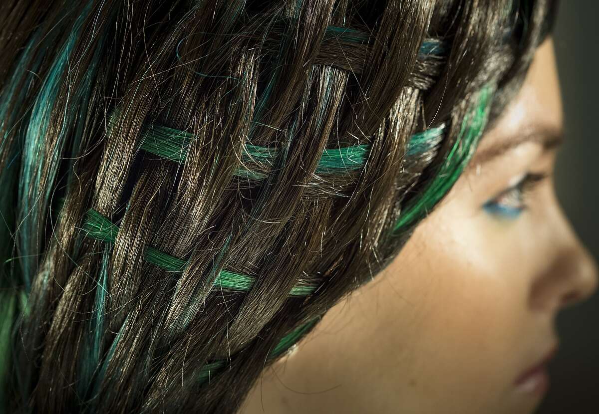 Hair goes over the rainbow in pastel and neon colors