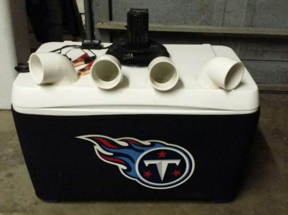 Texas man makes creative coolers to fight the heat