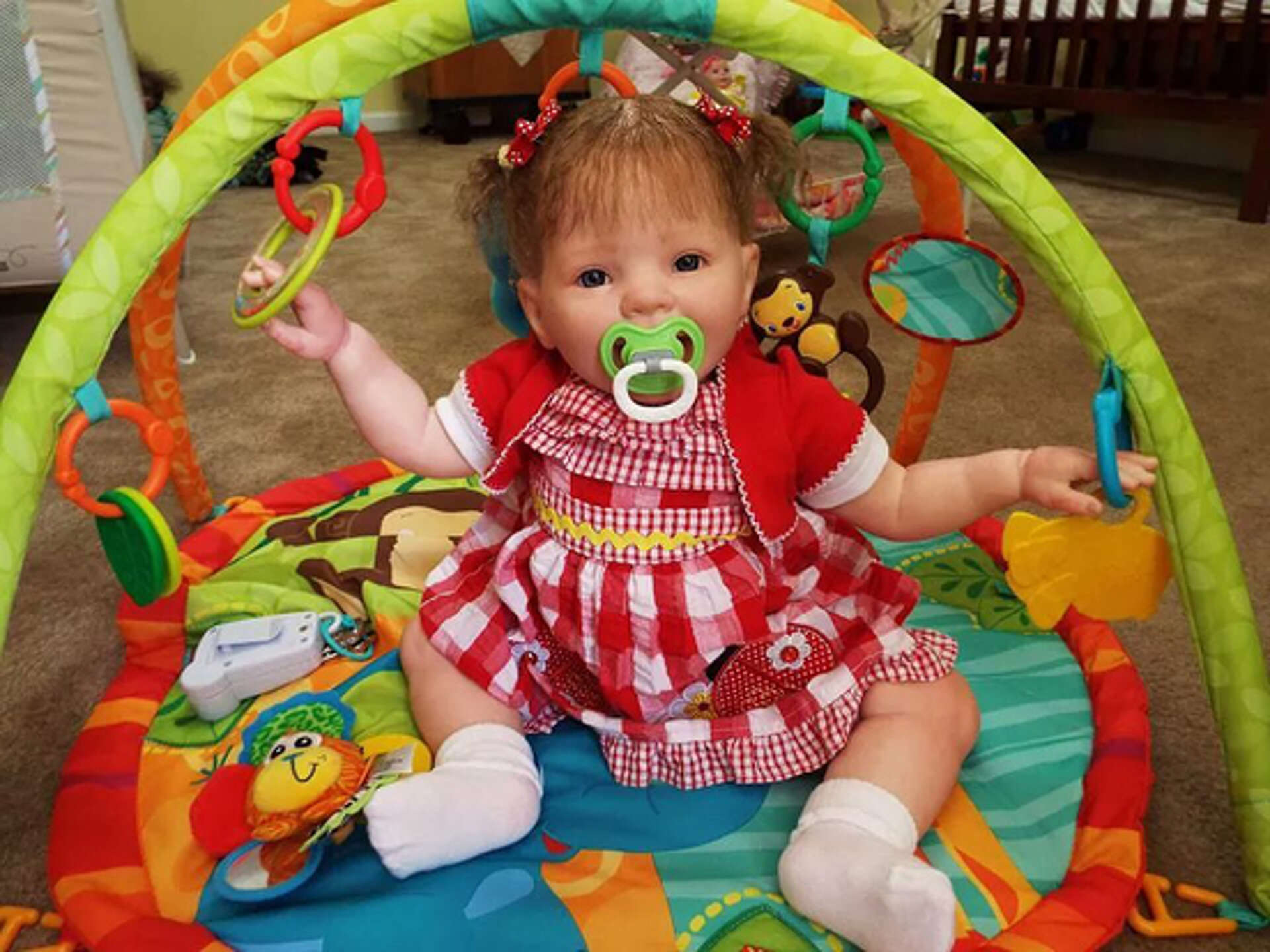 Houston-area woman's babies look real, but they're definitely not