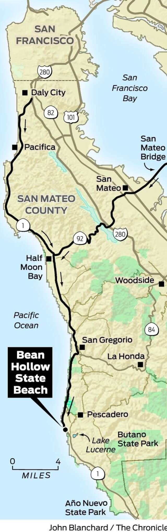 Sunday Drive: Bean Hollow State Beach
