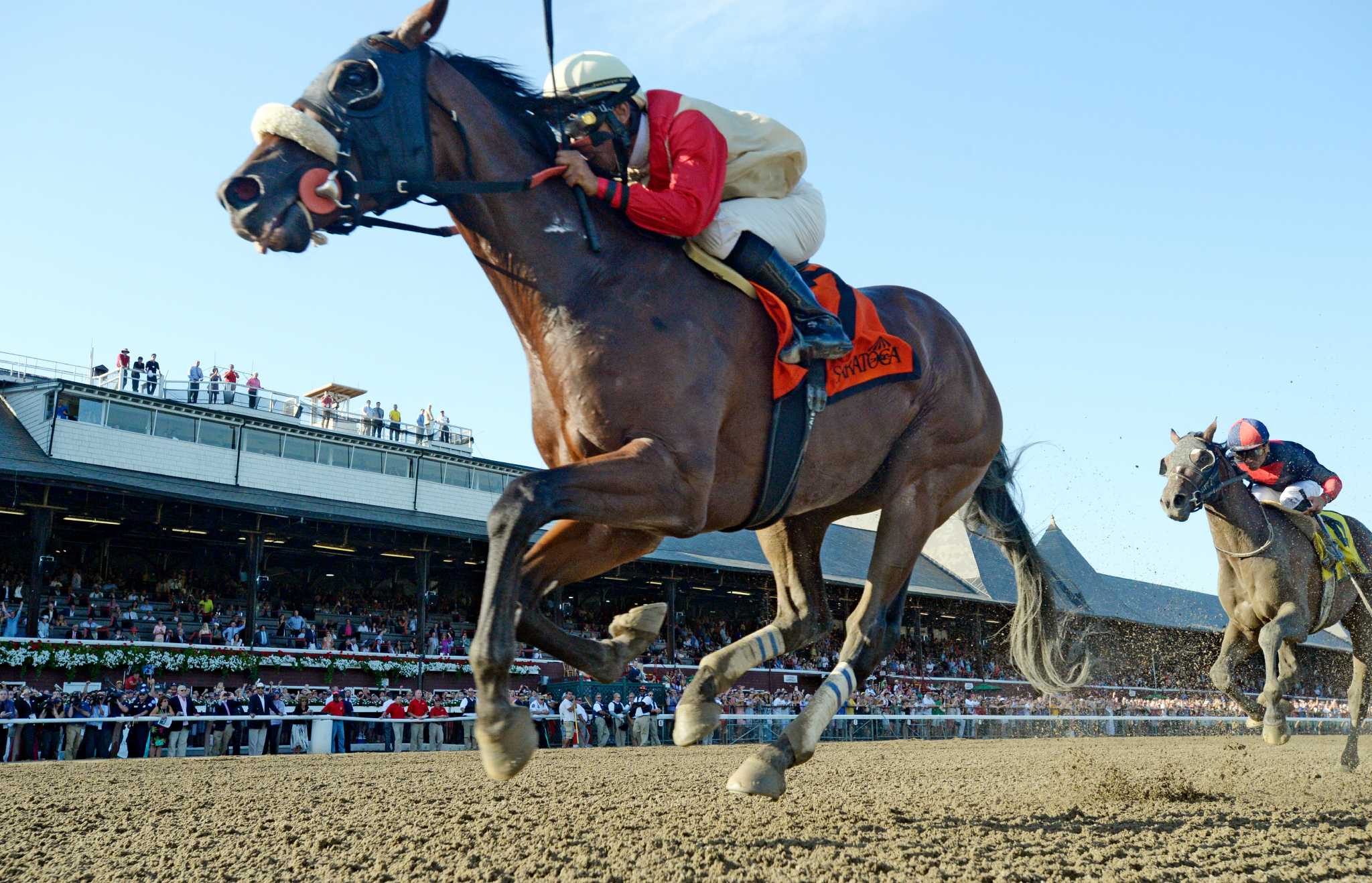 Wicked Strong at finish