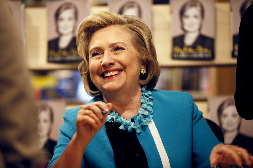 Details for Hillary Clinton book signing in Saratoga Springs