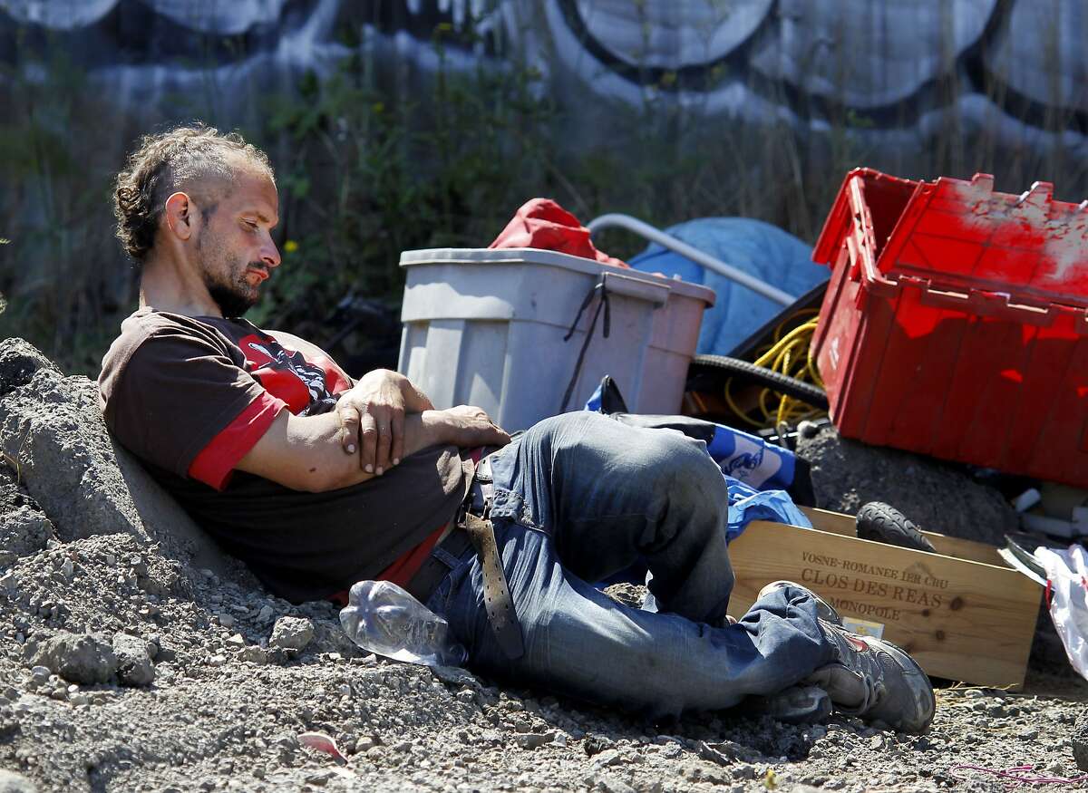 Homeless camp growing in industrial West Berkeley